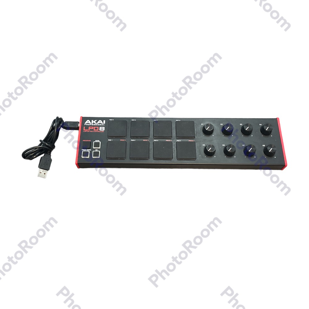 Used AKAI Professional LPD8 Midi Controller - Own4Less